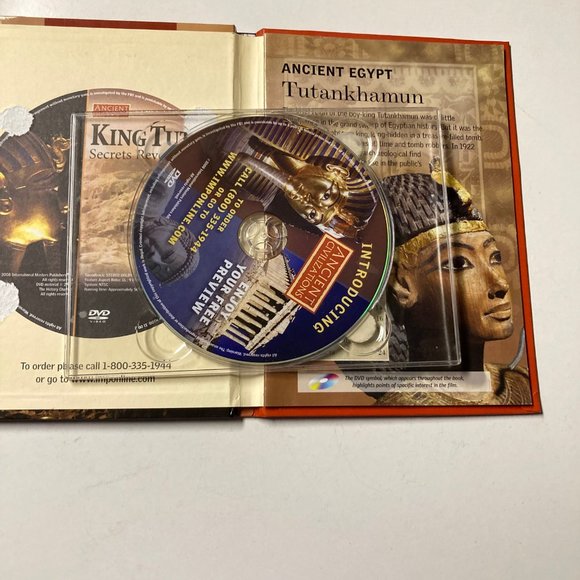 Media | Ancient Egypt King Tut Secrets Revealed Booklet And Dvd | Poshmark